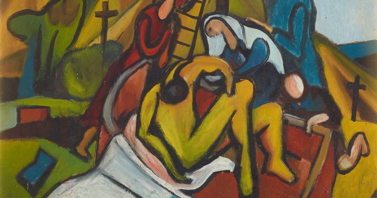 Entombment (after Titian) | Colin McCahon 100