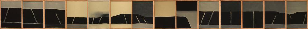 A candle in a dark room | Colin McCahon 100