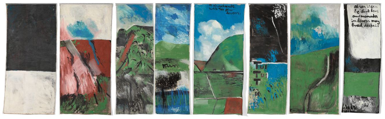 Urewera mural | Colin McCahon 100